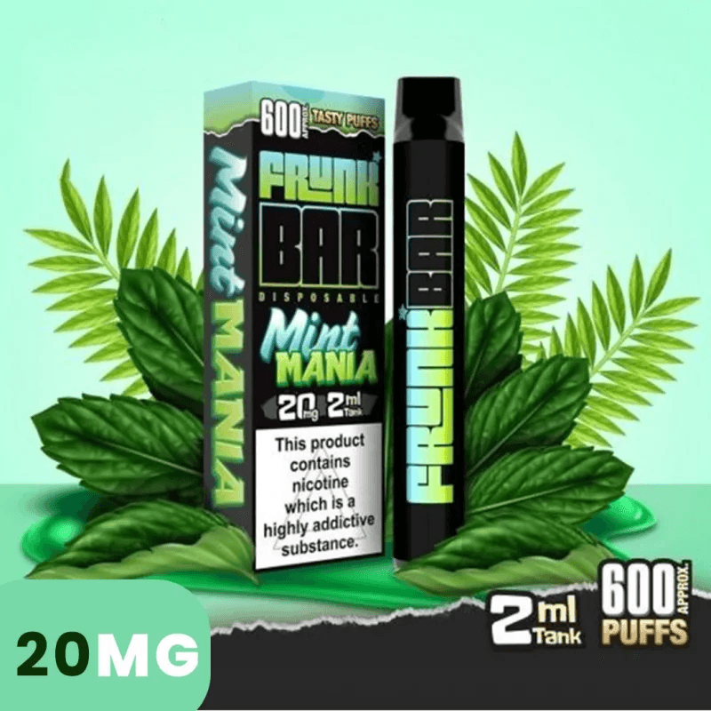 Frunk Bar Disposable Vape 20mg 600 Puffs – Vape Lab
